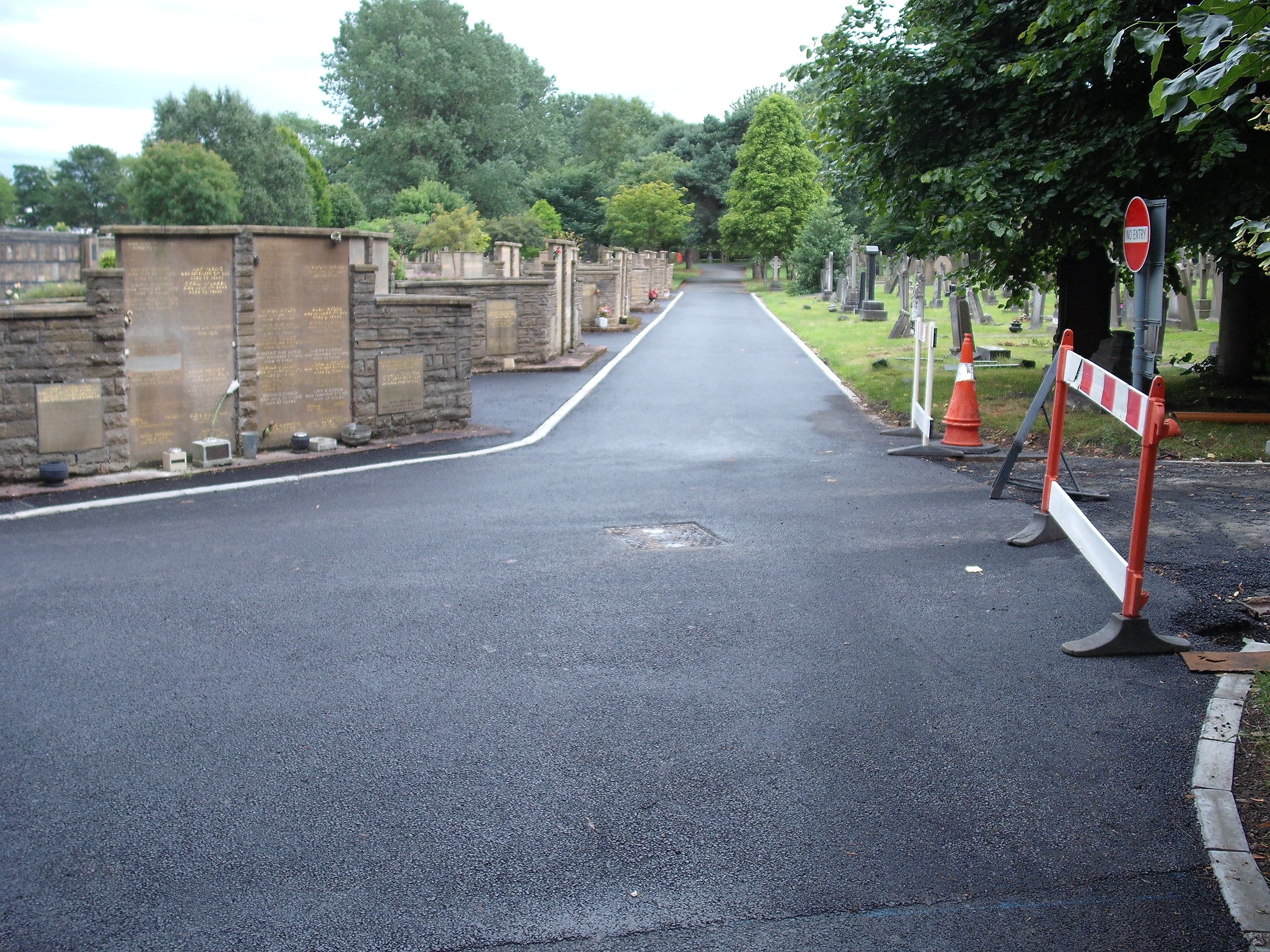 Stockport Crematorium for Co-Op Funeral Services | Cheshire Surfacing Ltd